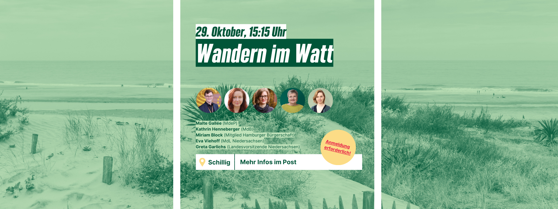 Wandern im Watt